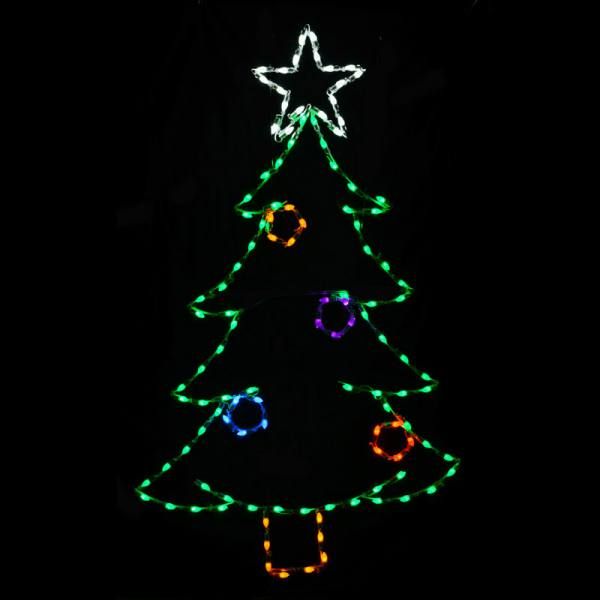 C7 Christmas Tree | Commercial Christmas Display – Holiday Lites Up