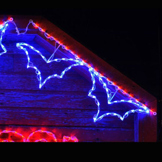 LED Bat Linkable | Roofline & Gutter Halloween Lights