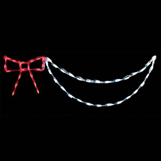 LED Bow and Garland Linkable | Roofline Christmas Lights – Holiday Lites Up